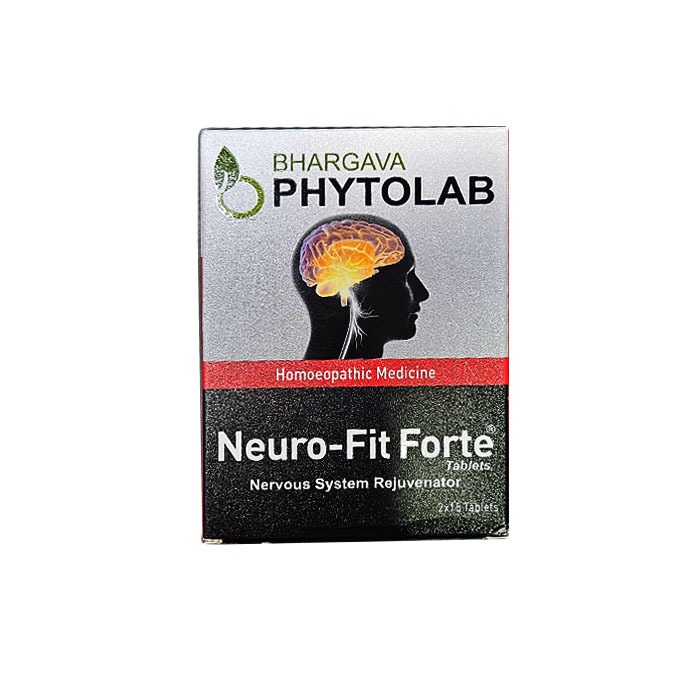 Dr. Bhargava Neuro-Fit Forte Tablet – HomeoBasket
